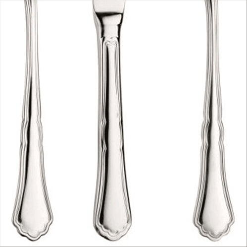 Teske Chippendale 14,5 cm lang - pæn og delikat teske