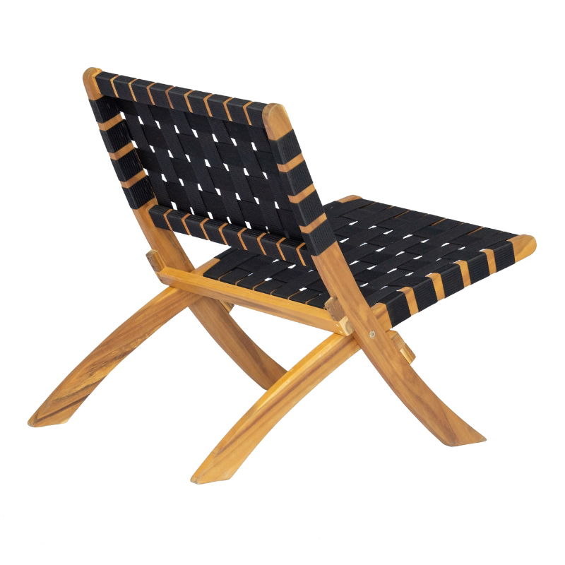 Håws Nooka loungestol sort reb - komfort - dansk design