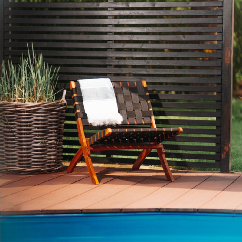 Håws Nooka loungestol sort reb - komfort - dansk design