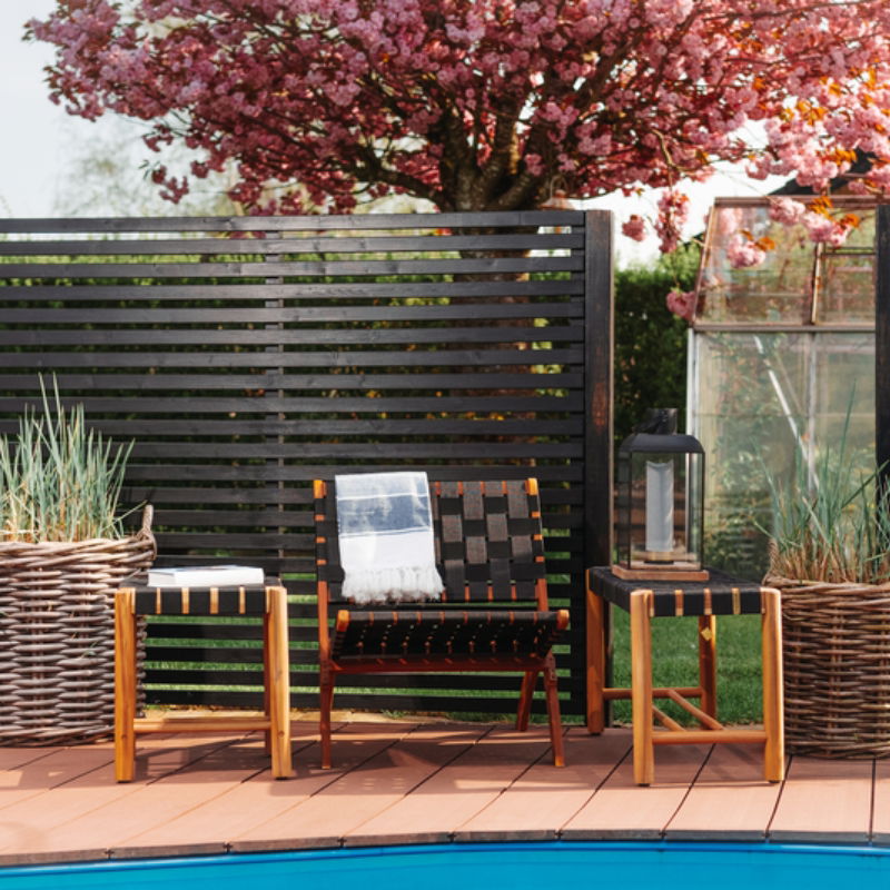 Håws Nooka loungestol sort reb - komfort - dansk design