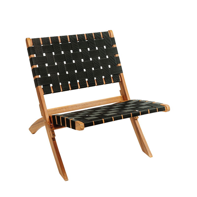 Håws Nooka loungestol sort reb - komfort - dansk design