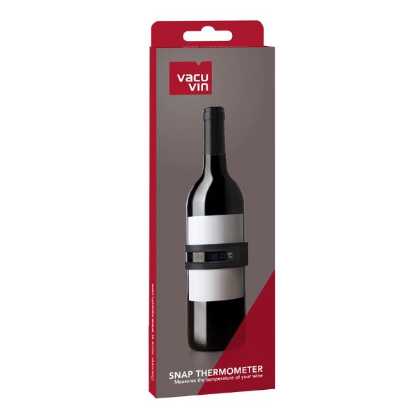 Snap Vin Termometer CEL Vacuvin® - Præcis temperaturmåling til din vin