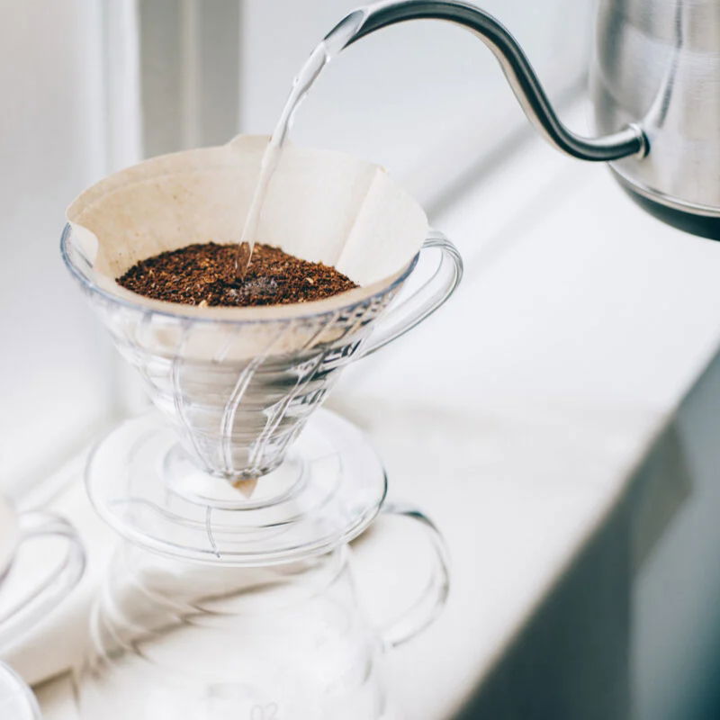 Hario V60 dripper 01 klar – pour-over kaffe 1–2 kopper
