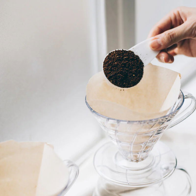 Hario V60 dripper 01 klar – pour-over kaffe 1–2 kopper