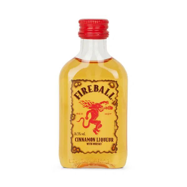 Fireball Cinnamon Whisky Liqueur FL 5 - Intens smag og varme noter
