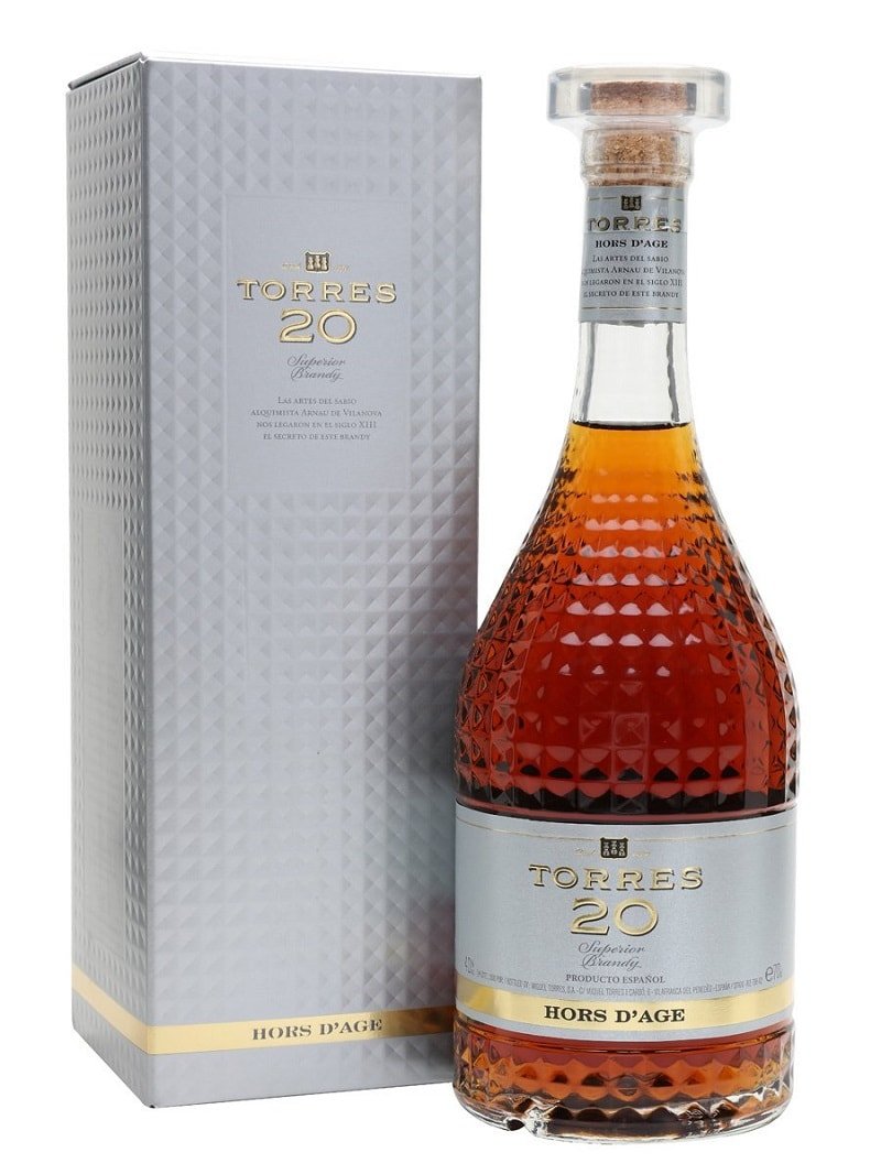 Torres 20 Hors d'Age Brandy FL 70 - Bedste pris i Danmark ️