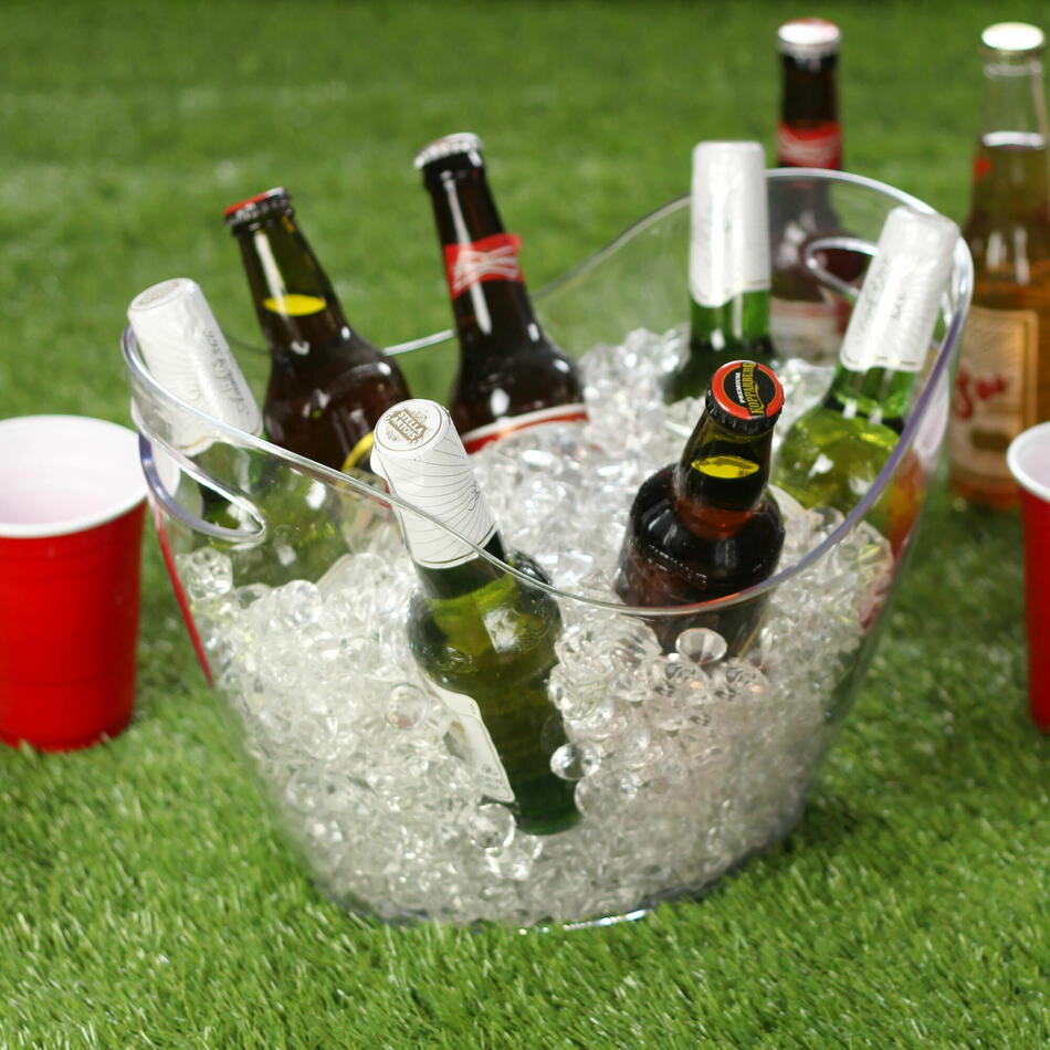 Smart og anvendelig plastik drinks spand
