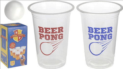 Underholdende og amerikansk beer pong spil