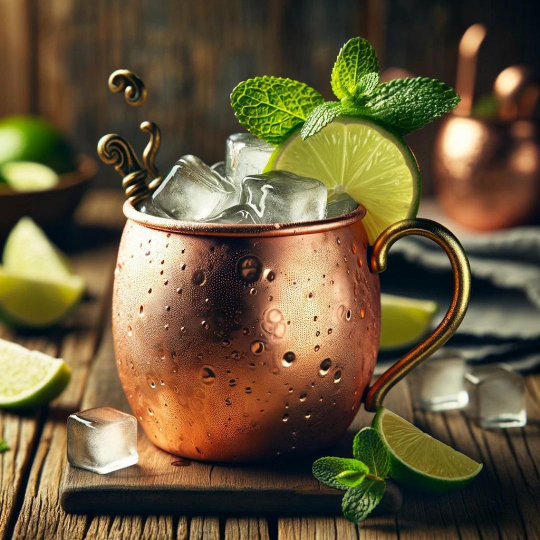Cocktailrezept für Gin-Gin Mule