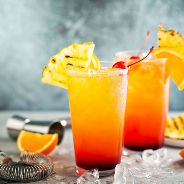 Tequila Sunrise Cocktail