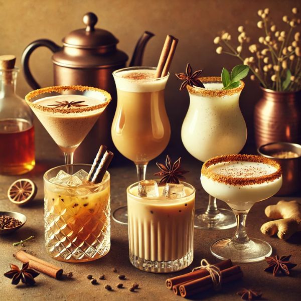 Drinks med chai te - med og uden alkohol